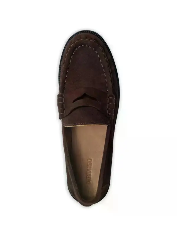 Bernardo Tilda Penny Loafers - Brown