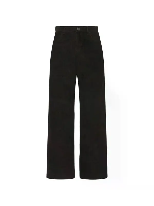 THE ROW Eglitta Wide-leg Trousers - Brown