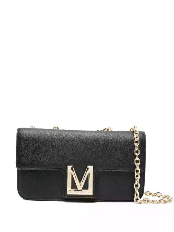 MARC ELLIS Blaze Logo-plaque Chain Shoulder Bag - Black