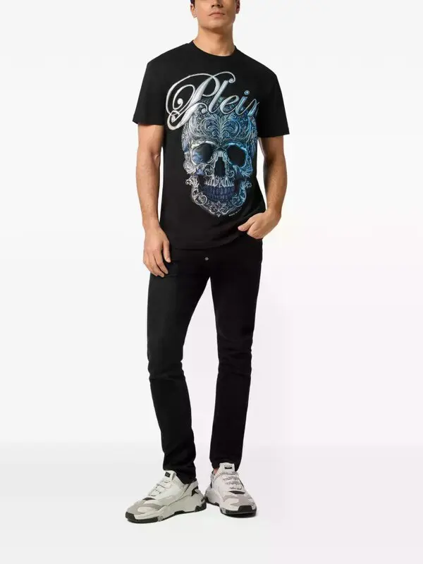 Philipp Plein Skull Gradient T-shirt - Black