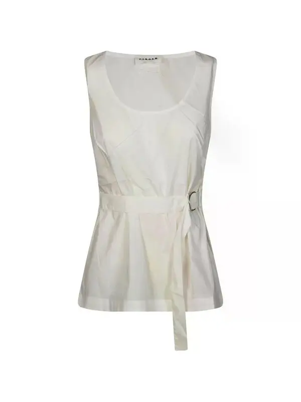 P.a.r.o.s.h Embroidery Belt-detail Blouse