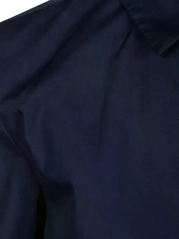 ROBERT FRIEDMAN Poplin Long-sleeve Shirt - Blue