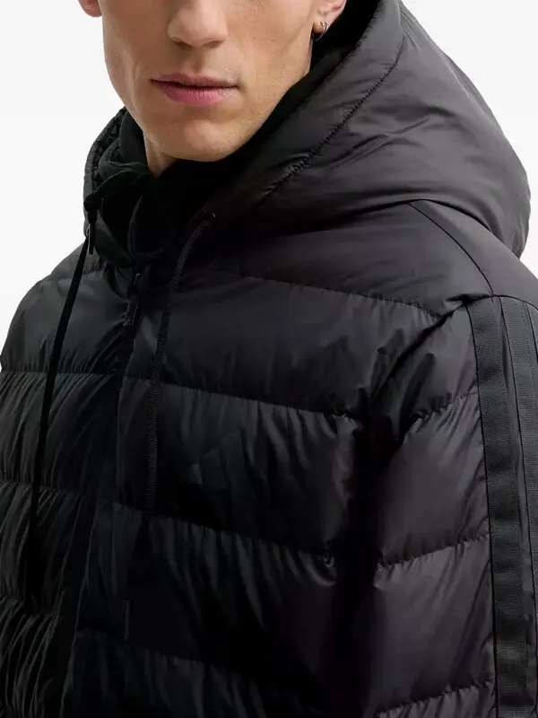 Adidas Hooded Three-stripe Jacket