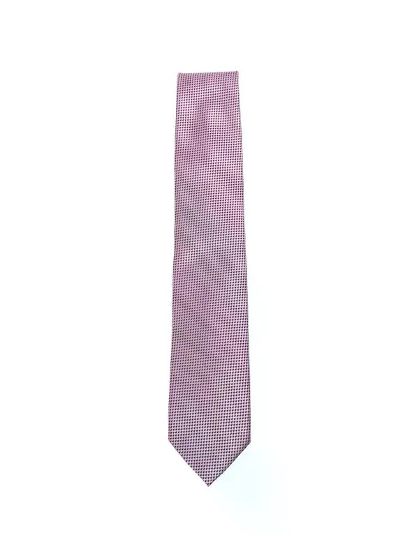 TOM FORD Logo-patch Tie - Pink