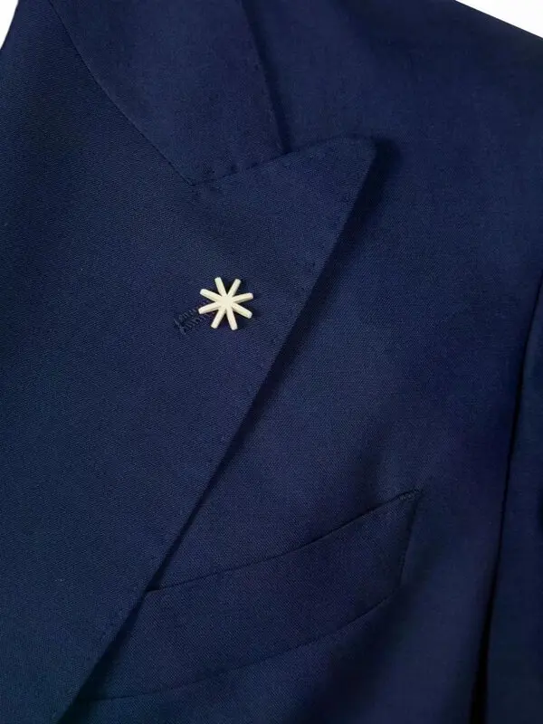 MANUEL RITZ Double-breasted Wool Suit