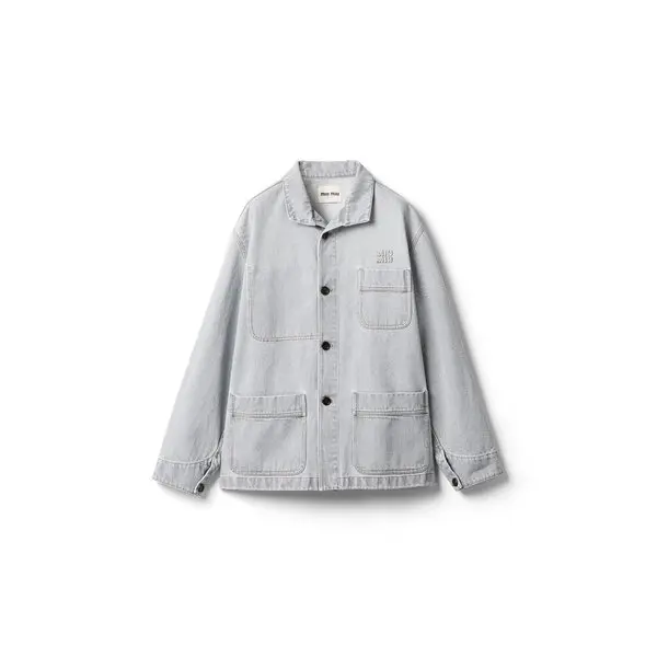 Miu Miu Denim Blouson Jacket