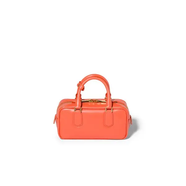 Miu Miu Arcadie Leather Bag - Orange