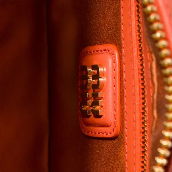 Miu Miu Arcadie Leather Bag - Orange