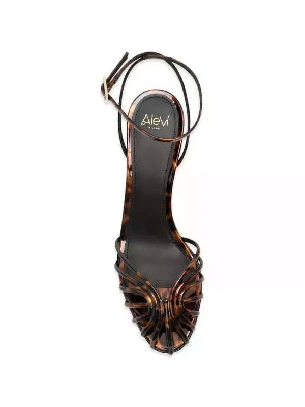 ALEVI MILANO Blake Strappy Sandals - Brown