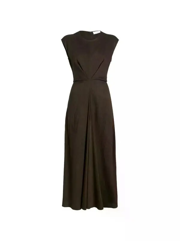 Proenza Schouler White Label Miranda Twisted Maxi Dress - Brown