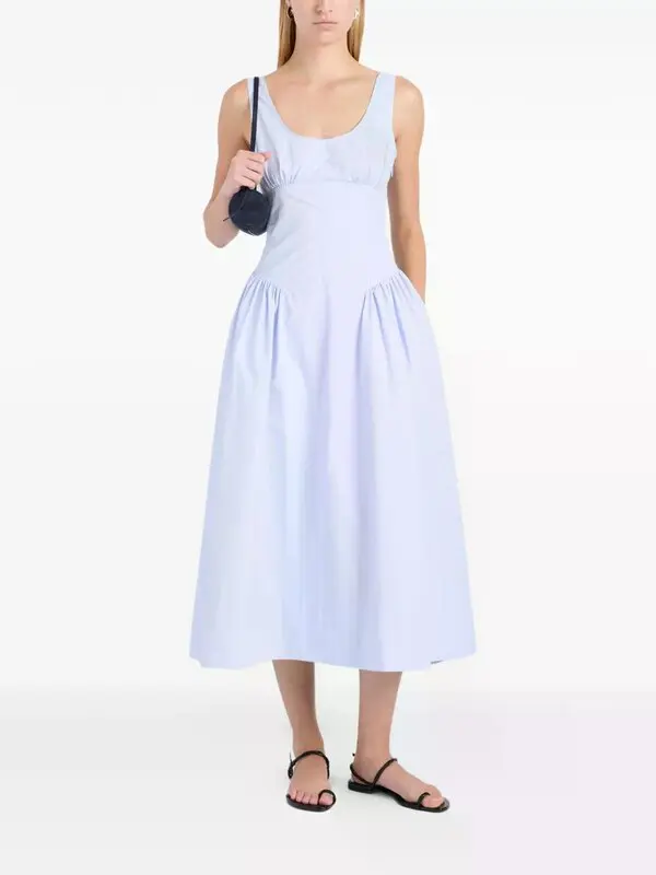 Proenza Schouler White Label Kendall Midi Dress - Blue