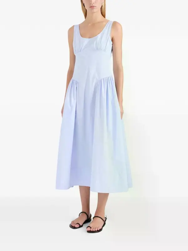 Proenza Schouler White Label Kendall Midi Dress - Blue