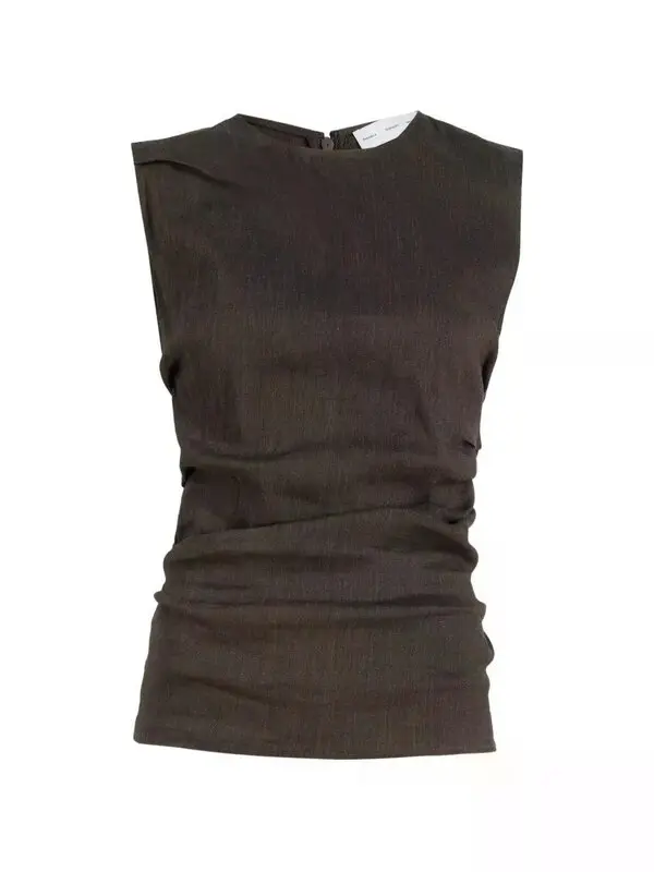 Proenza Schouler White Label Anoushka Top - Brown