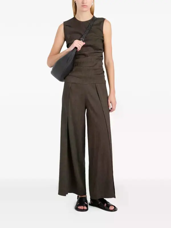 Proenza Schouler White Label Anoushka Top - Brown