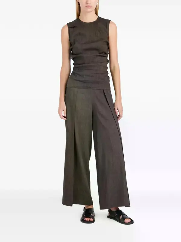 Proenza Schouler White Label Anoushka Top - Brown