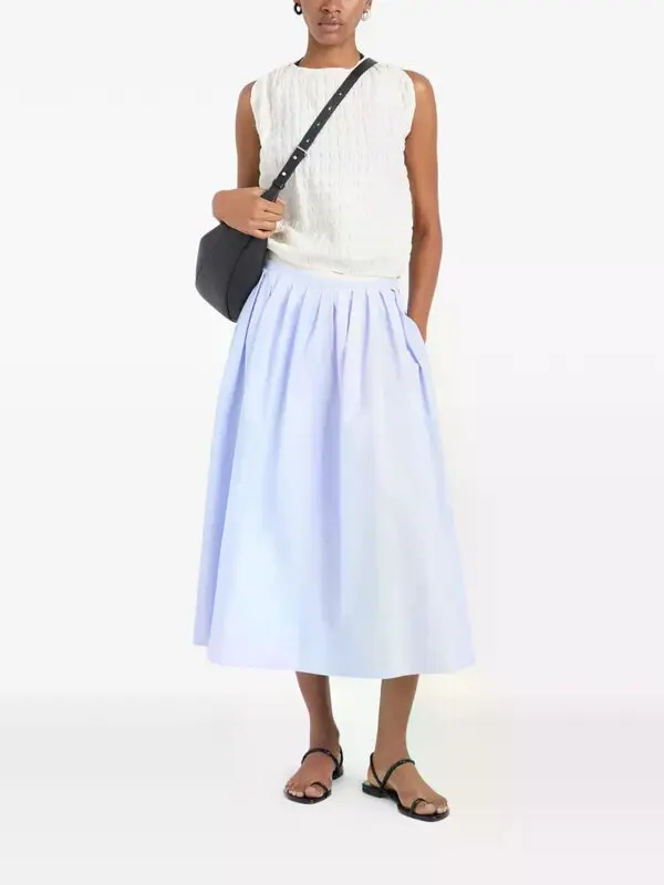 Proenza Schouler White Label Austin Pleated Skirt