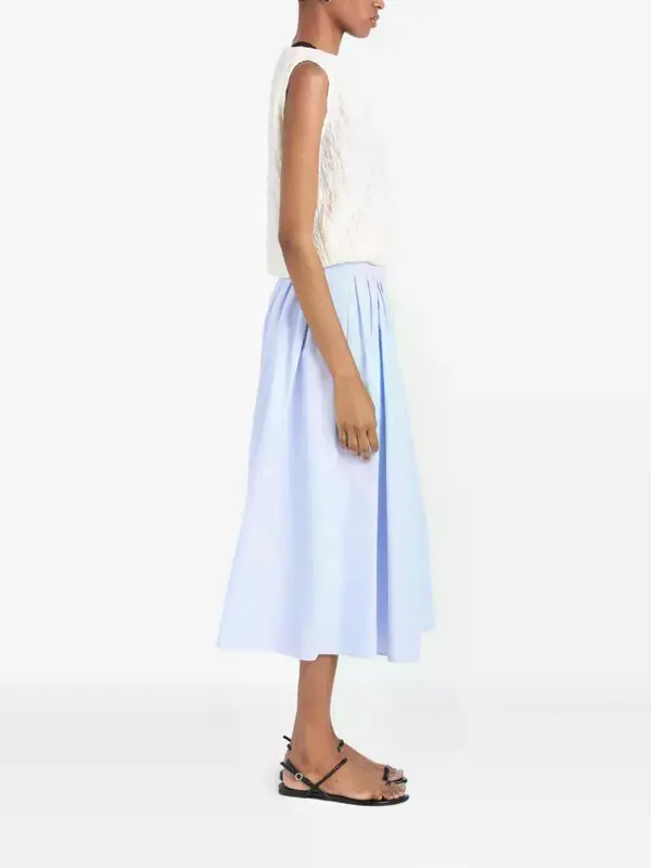 Proenza Schouler White Label Austin Pleated Skirt