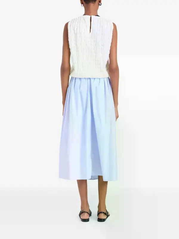 Proenza Schouler White Label Austin Pleated Skirt