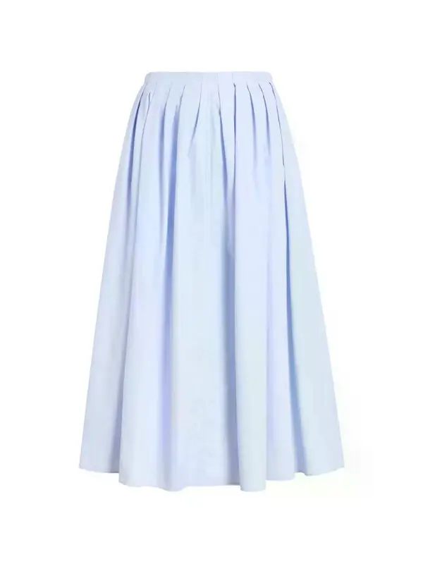 Proenza Schouler White Label Austin Pleated Skirt - Blue