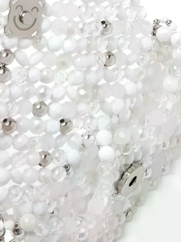 BAD AT MATH Beaded Shoulder Bag