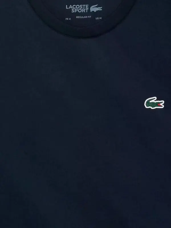 Lacoste Logo-embroidered T-shirt - Blue