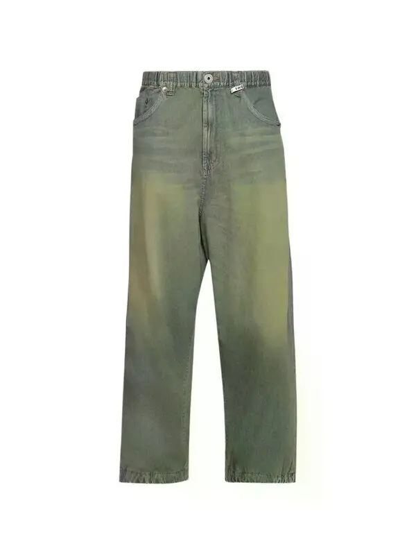 Mihara Yasuhiro Elasticated Wide-leg Jeans