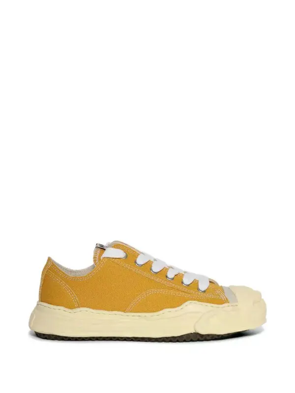 Mihara Yasuhiro Hank Vl Og Lace-up Sneakers - Yellow
