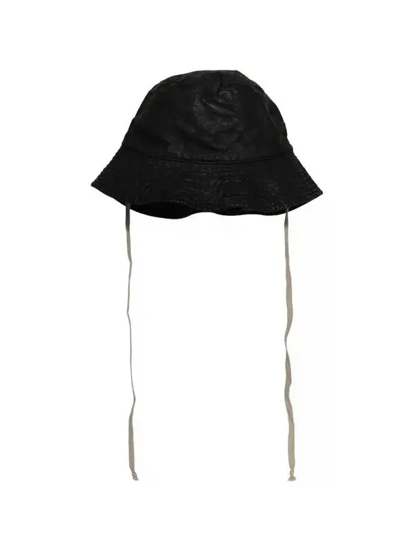 Rick Owens Gilligan Bucket Hat - Black