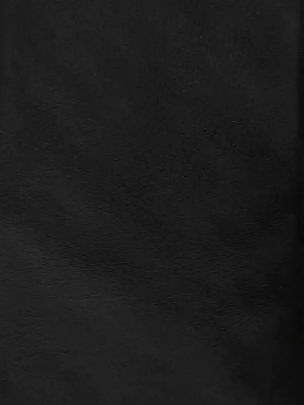 FERRAGAMO Nappa Leather Tie - Black