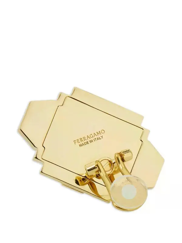 FERRAGAMO Déco Stud Earrings With Crystals
