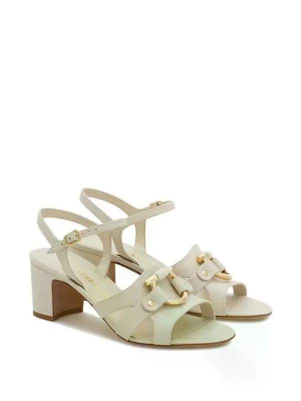 FERRAGAMO Gancini Ornament Sandals