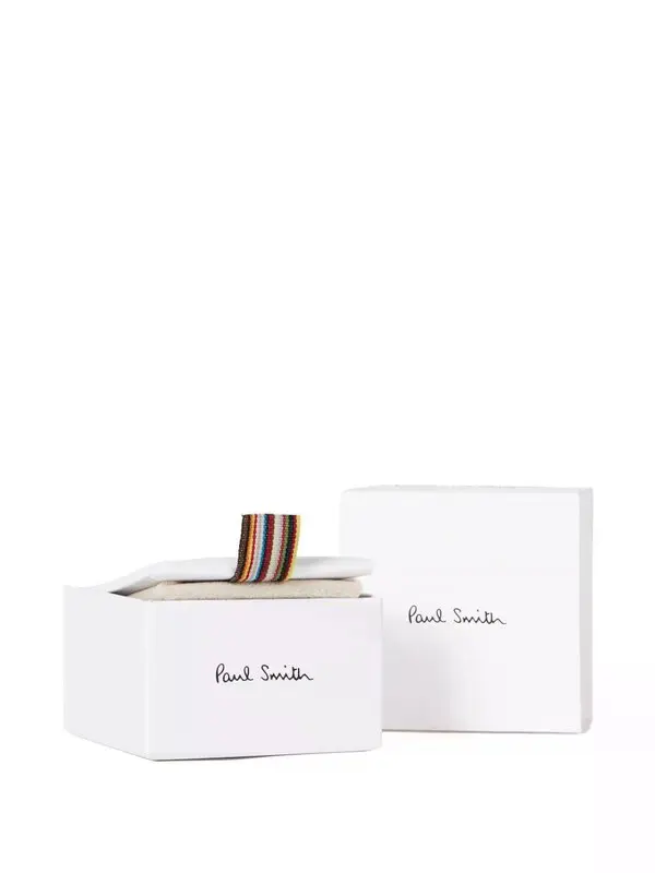 Paul Smith Striped Rectangular Cufflinks
