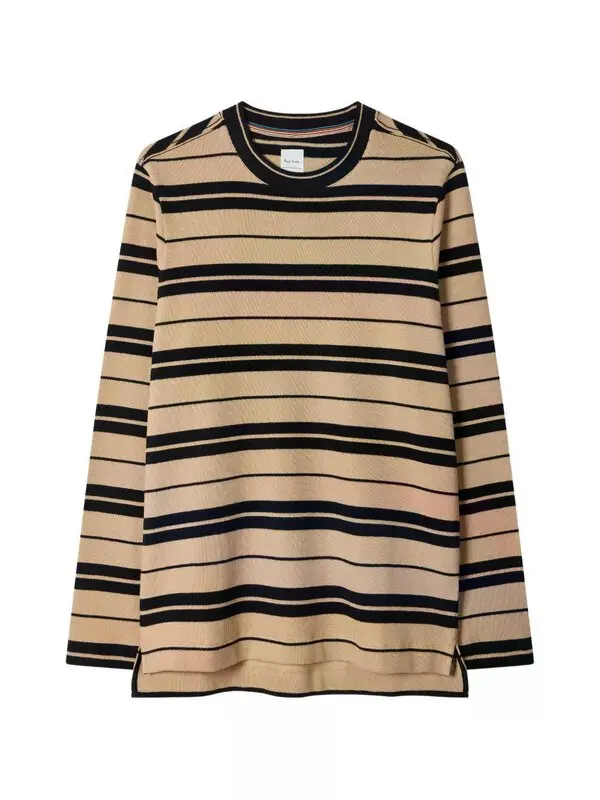 Paul Smith Striped Long-sleeve Cotton T-shirt