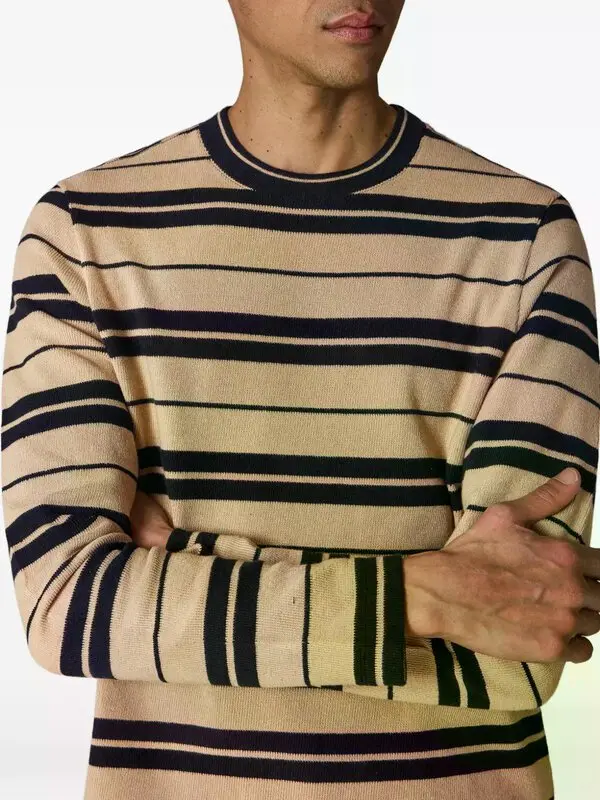 Paul Smith Striped Long-sleeve Cotton T-shirt