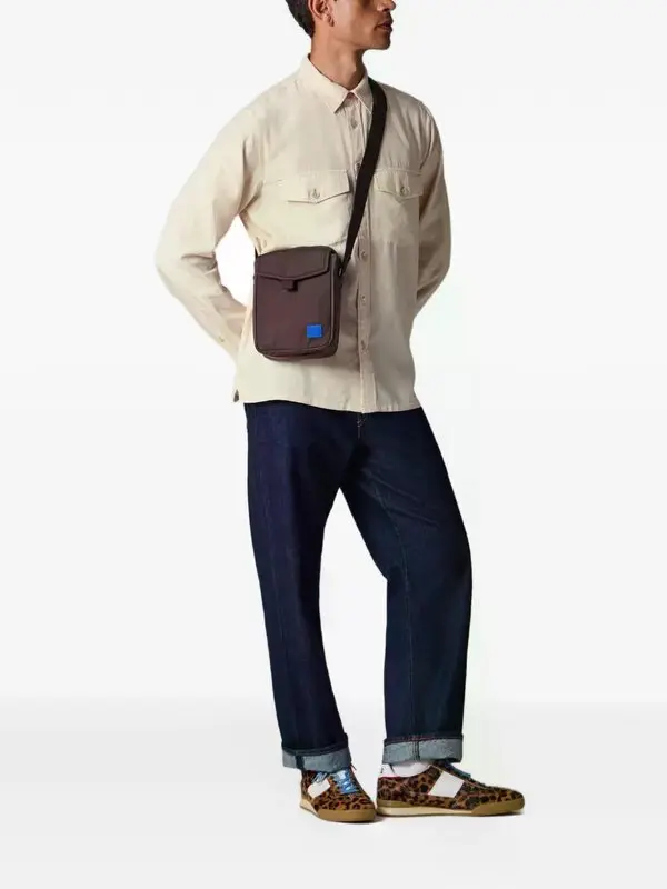 Paul Smith Lyocell-cotton Patch-pocket Shirt - Neutrals