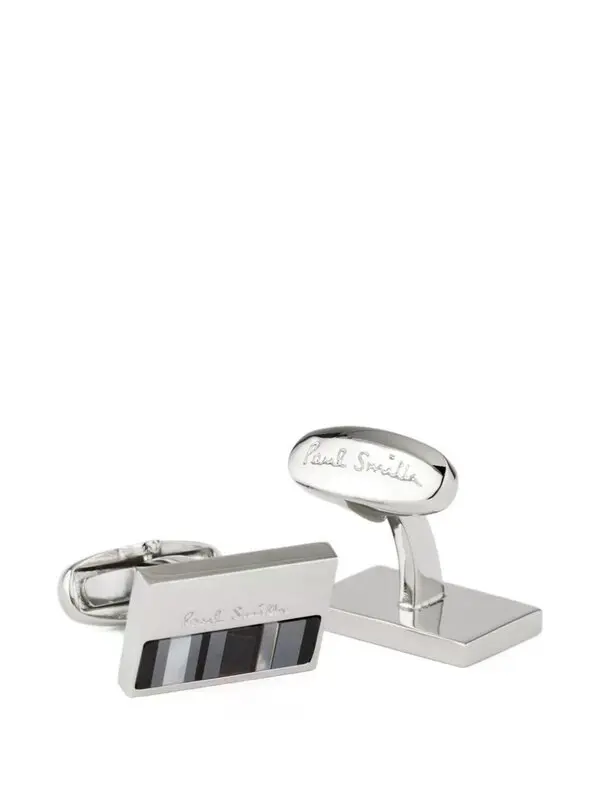 Paul Smith Logo-engraved Cufflink