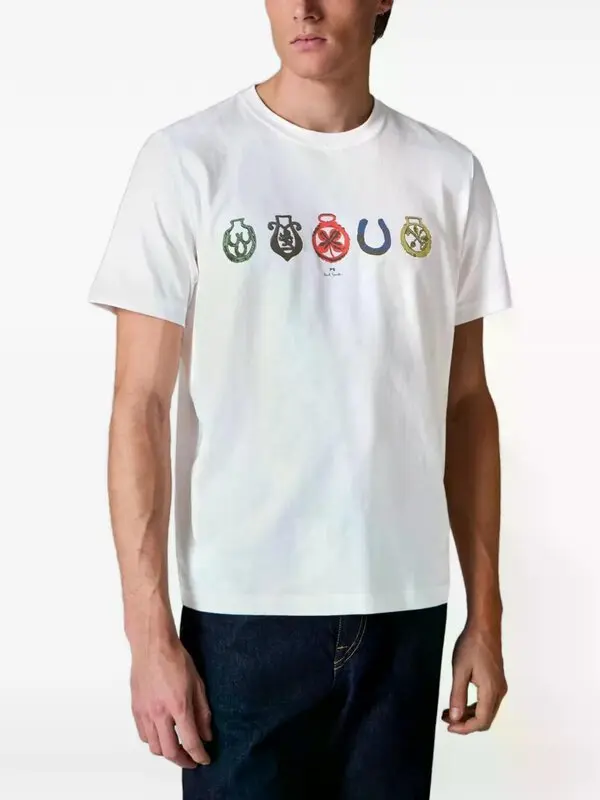Paul Smith Printed T-shirt - White