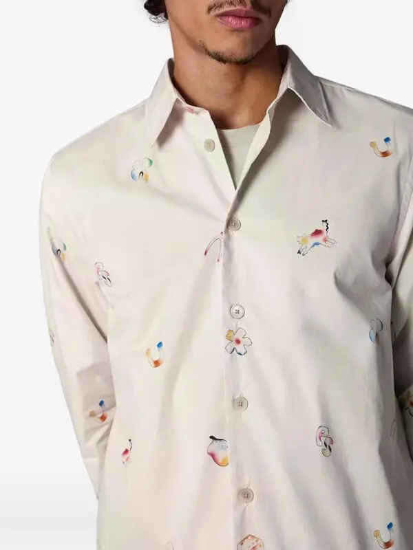 Paul Smith Lucky Charm Print Shirt