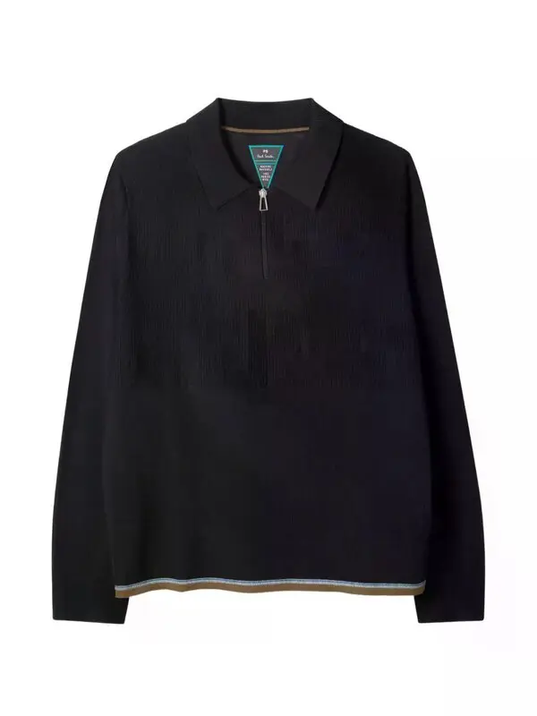 Paul Smith Zip Polo Shirt
