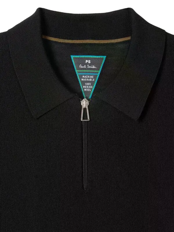 Paul Smith Zip Polo Shirt
