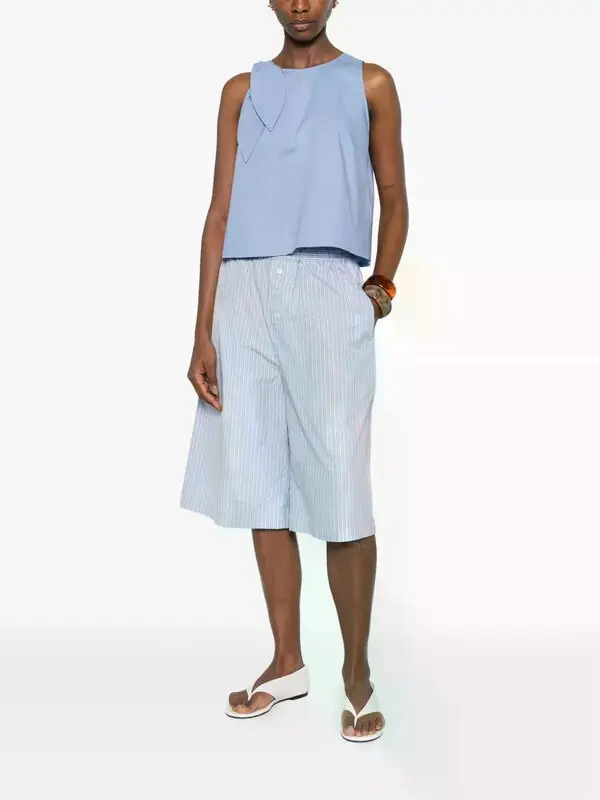 NIU Bow-detail Sleeveless Blouse