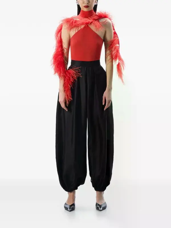 MANURI Dolly Bodysuit - Red