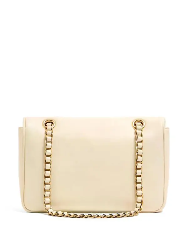 Valentino Garavani Djuna Medium Chain Bag In Nappa Leather - Neutrals