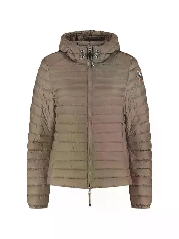 PARAJUMPERS Genie Hooded Quilted Jacket - Brown