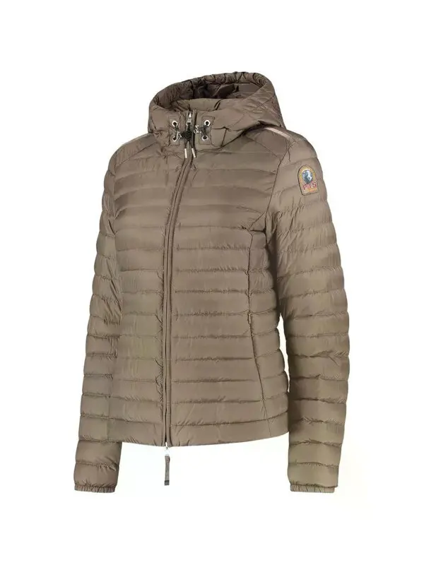 PARAJUMPERS Genie Hooded Quilted Jacket - Brown