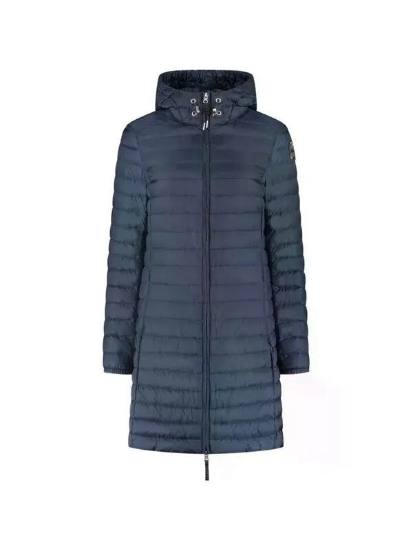 PARAJUMPERS Logo-patch Padded Coat - Blue