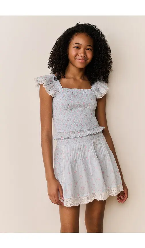 LoveShackFancy Tween Jeanna Top