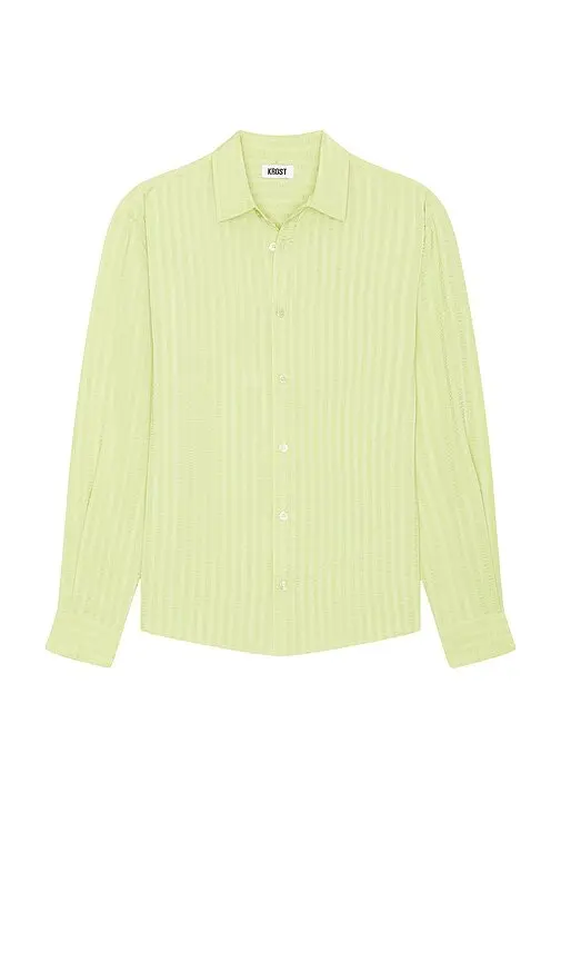 KROST Jordan Striped Wrinkle Shirt In . Also