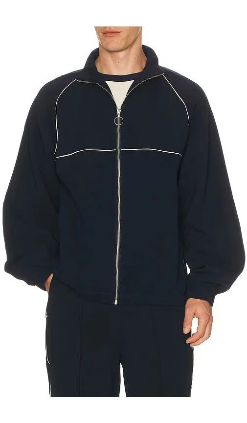 KROST Piping Track Jacket - Navy