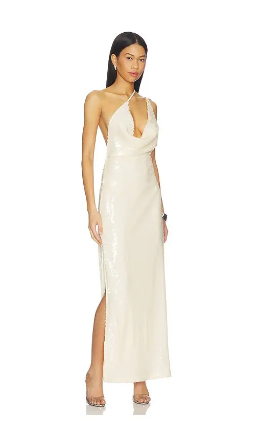 SNDYS. Johanna Sequin Maxi Dress